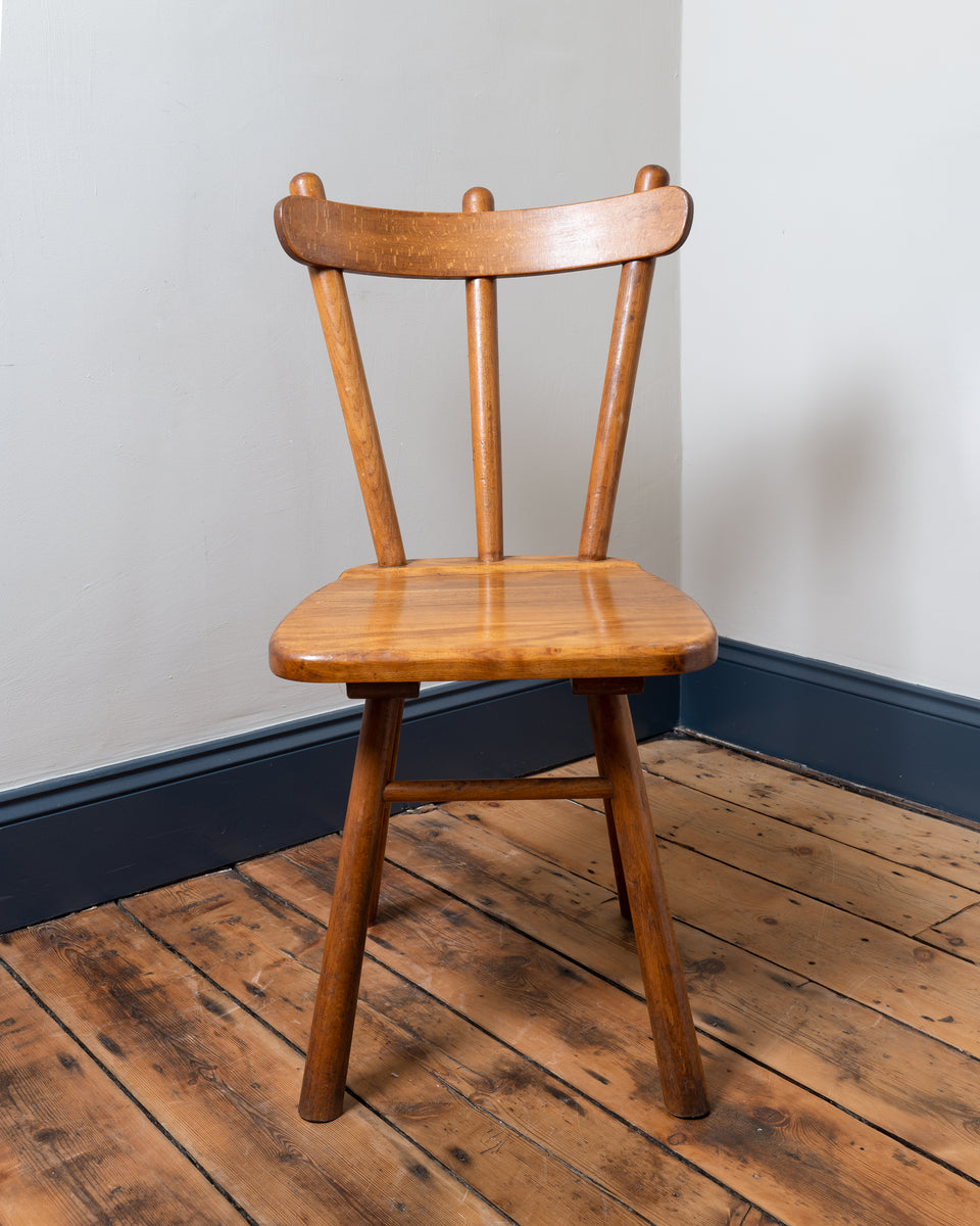 Scandinavian Solid Beech Spindle Chairs – Vantage Living