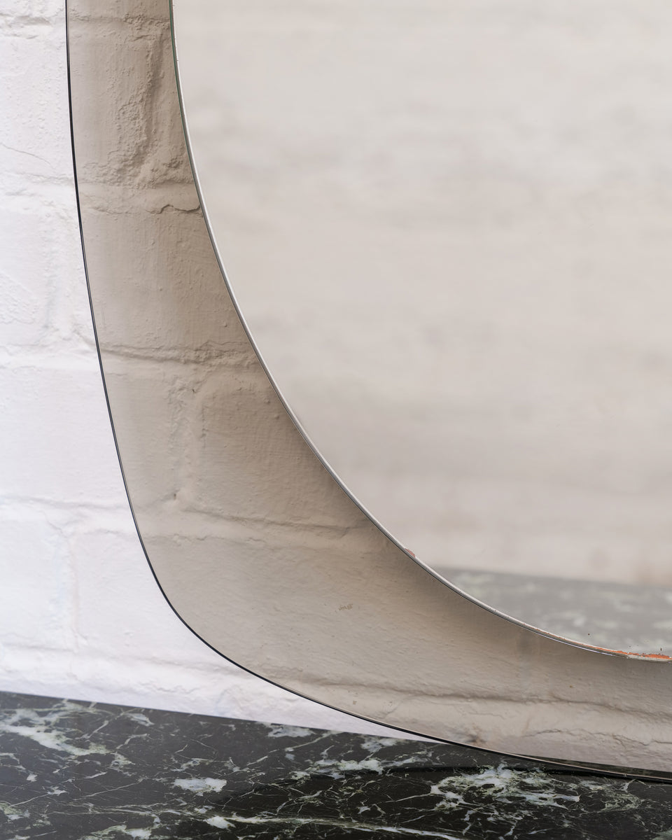 1980's Smoked Glass Mirror – Vantage Living