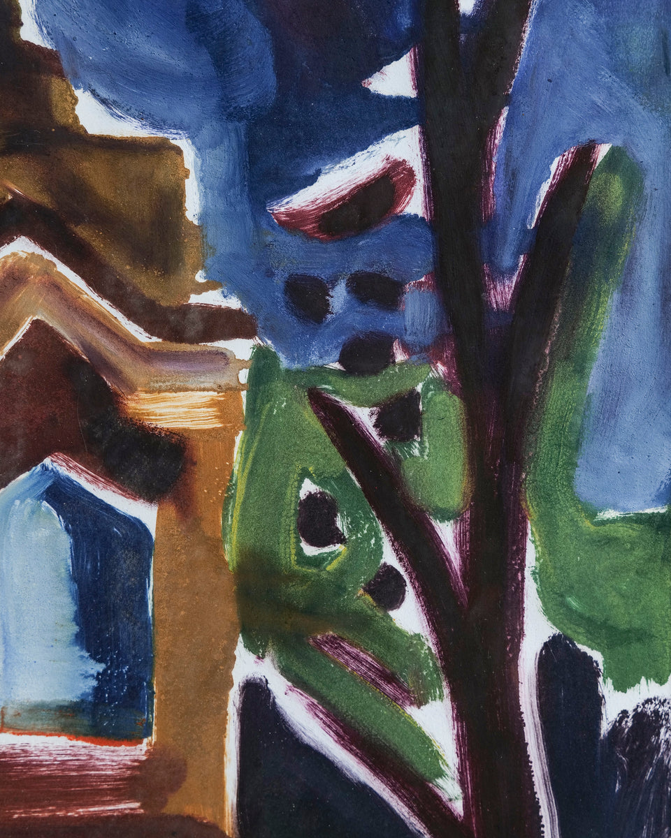 Abstract Framed Painting By Torie Begg – Vantage Living