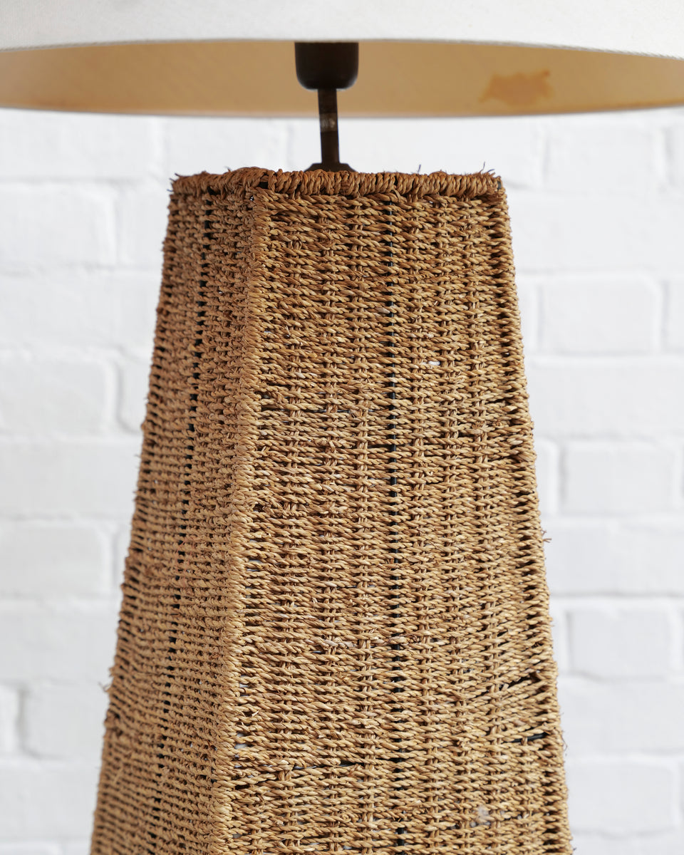 WOVEN FLOOR LAMP – Vantage Living