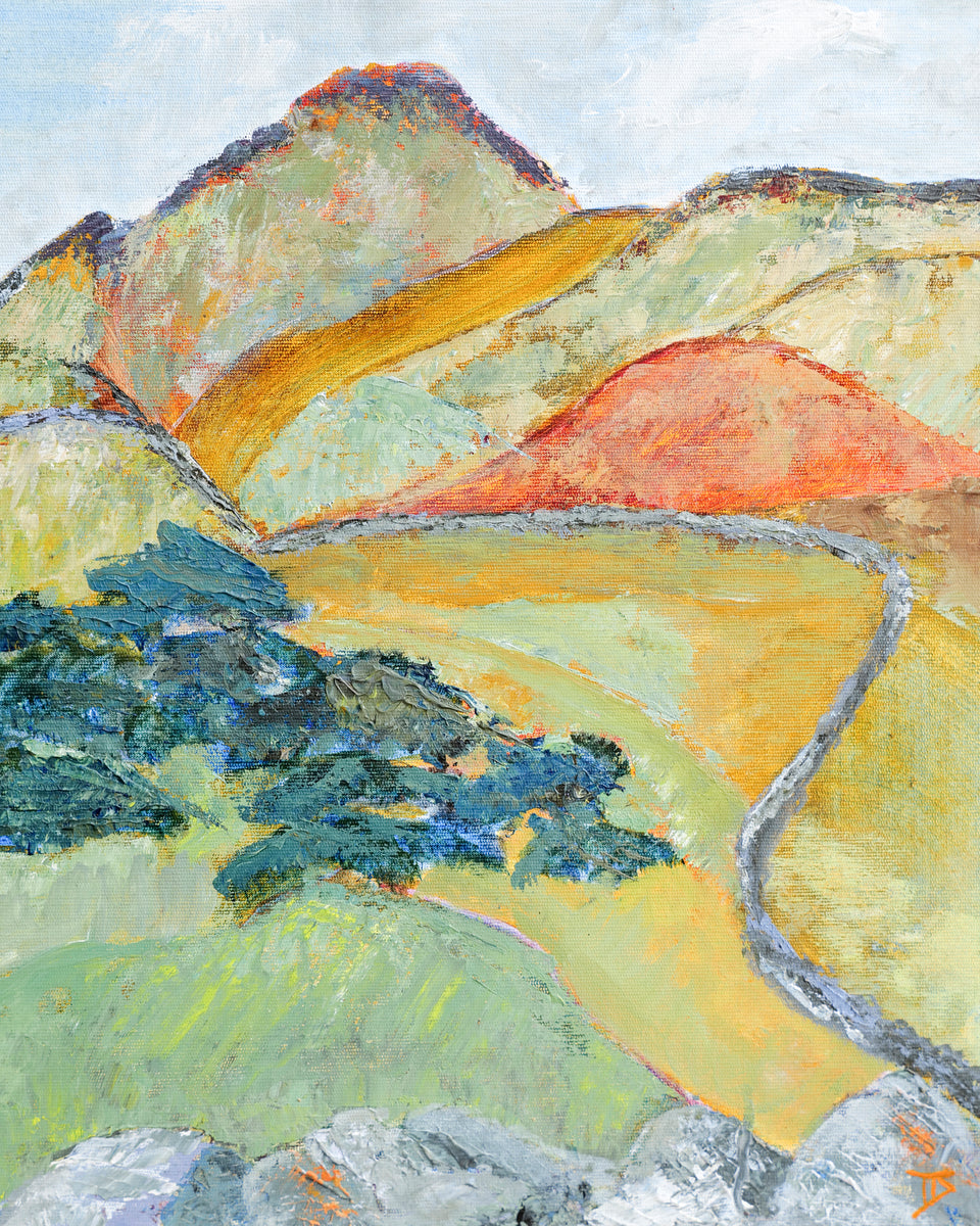 LANDSCAPE OIL PAINTING BY ARTIST MORAG DIXON – Vantage Living