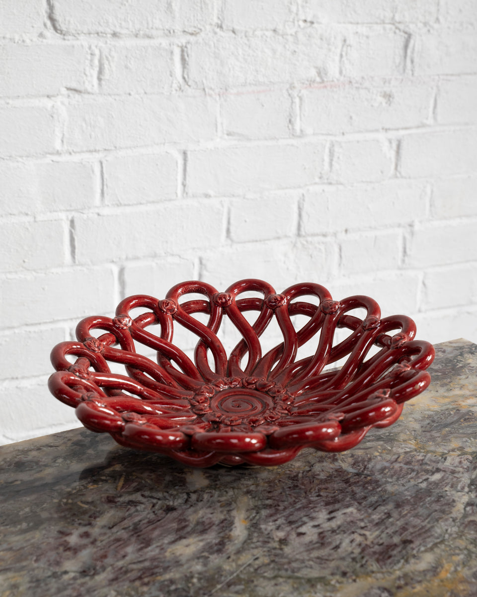 Vallauris Red Ceramic dish – Vantage Living