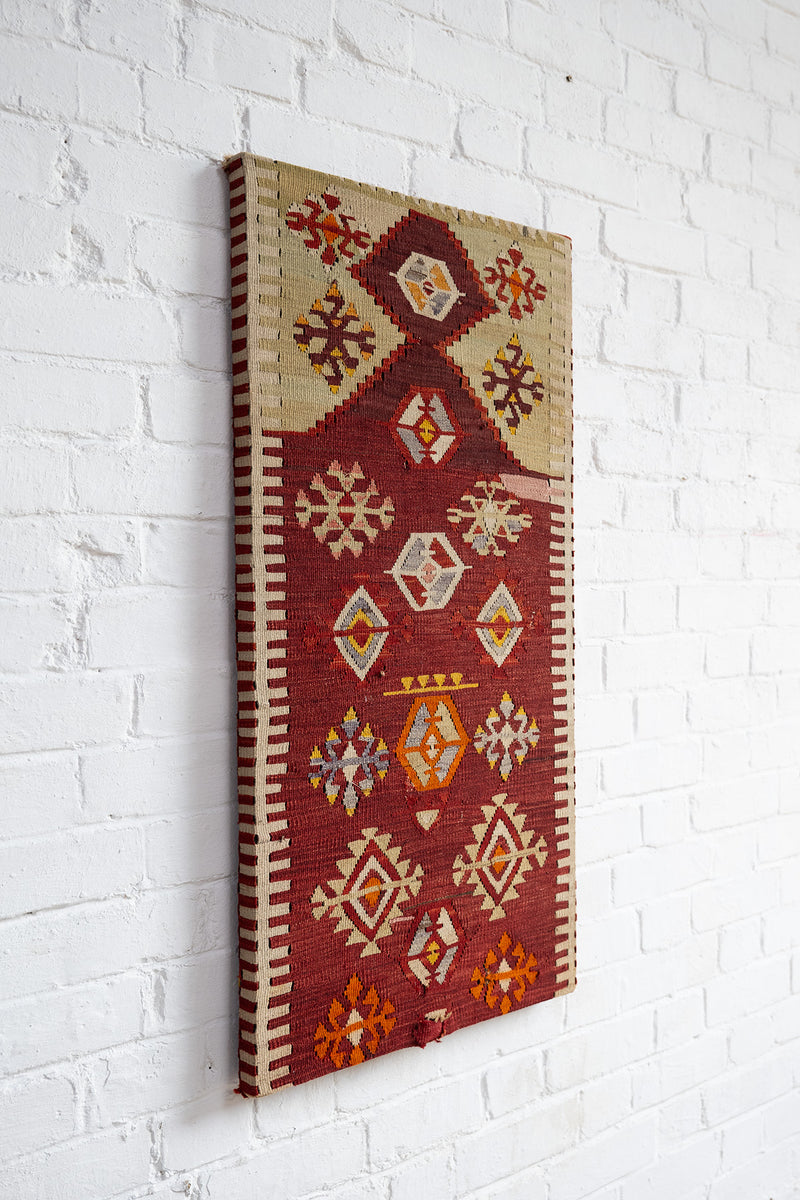 Kilim Stretched Wall Hanging – Vantage Living