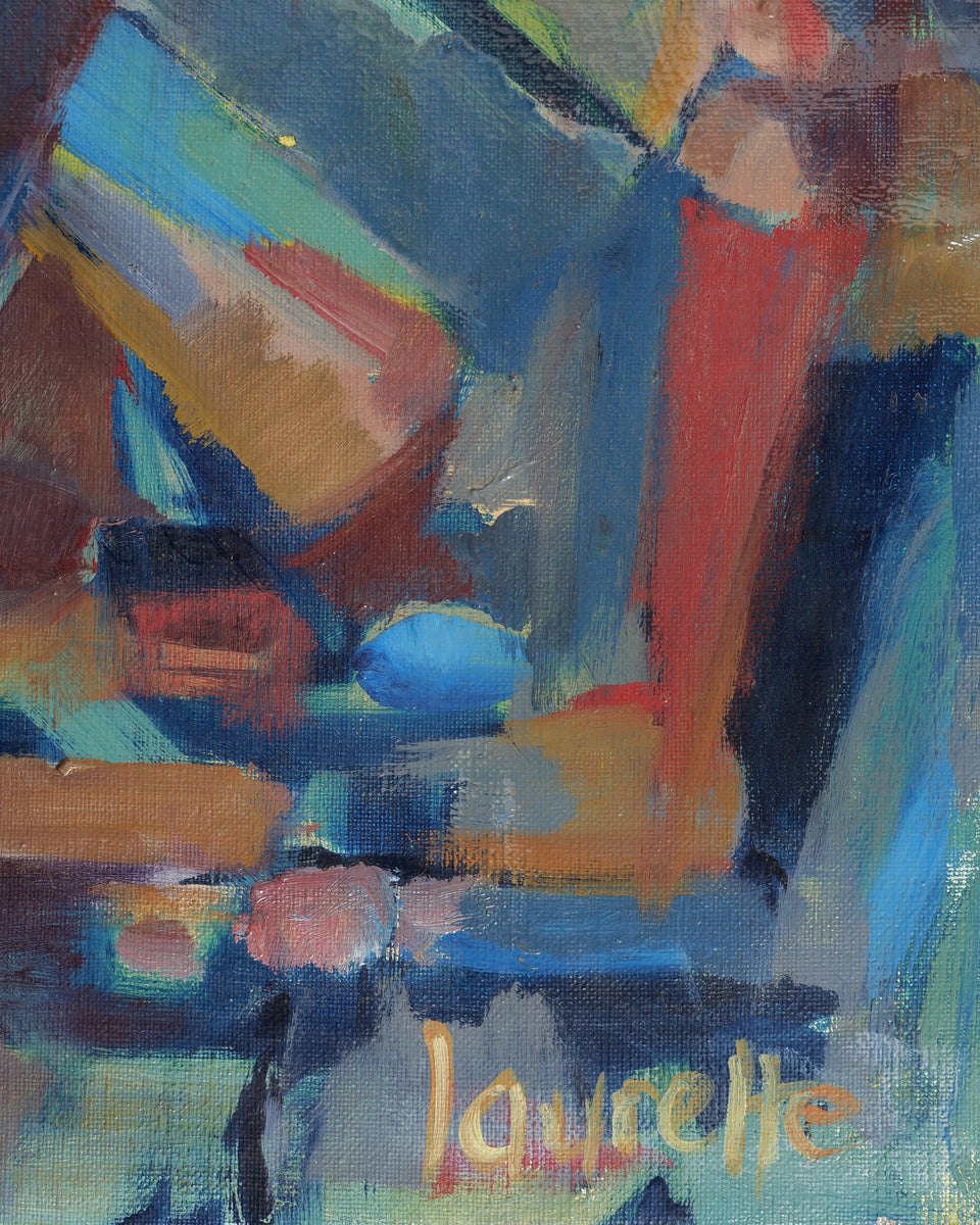 Abstract French Painting – Vantage Living