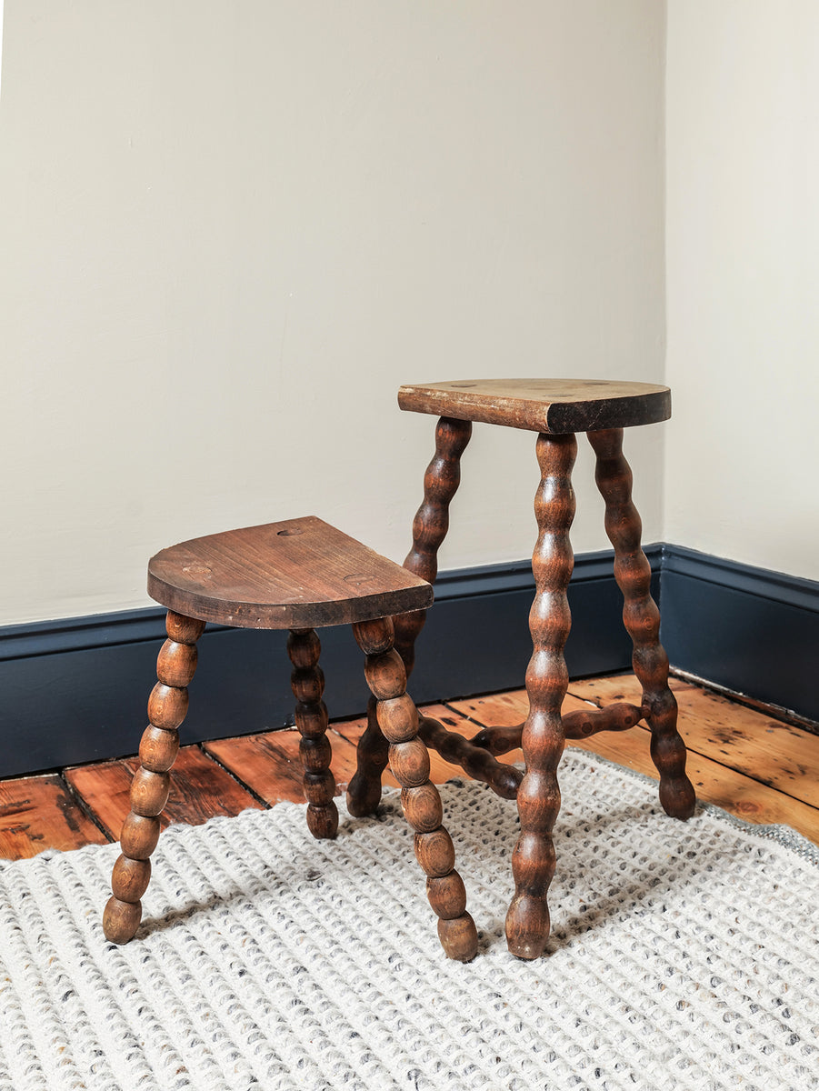 Bobbin Turned Stool – Vantage Living