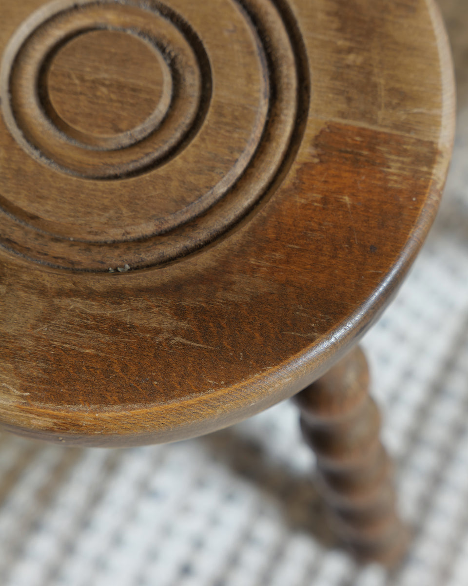 French Bobbin Turned Stool – Vantage Living