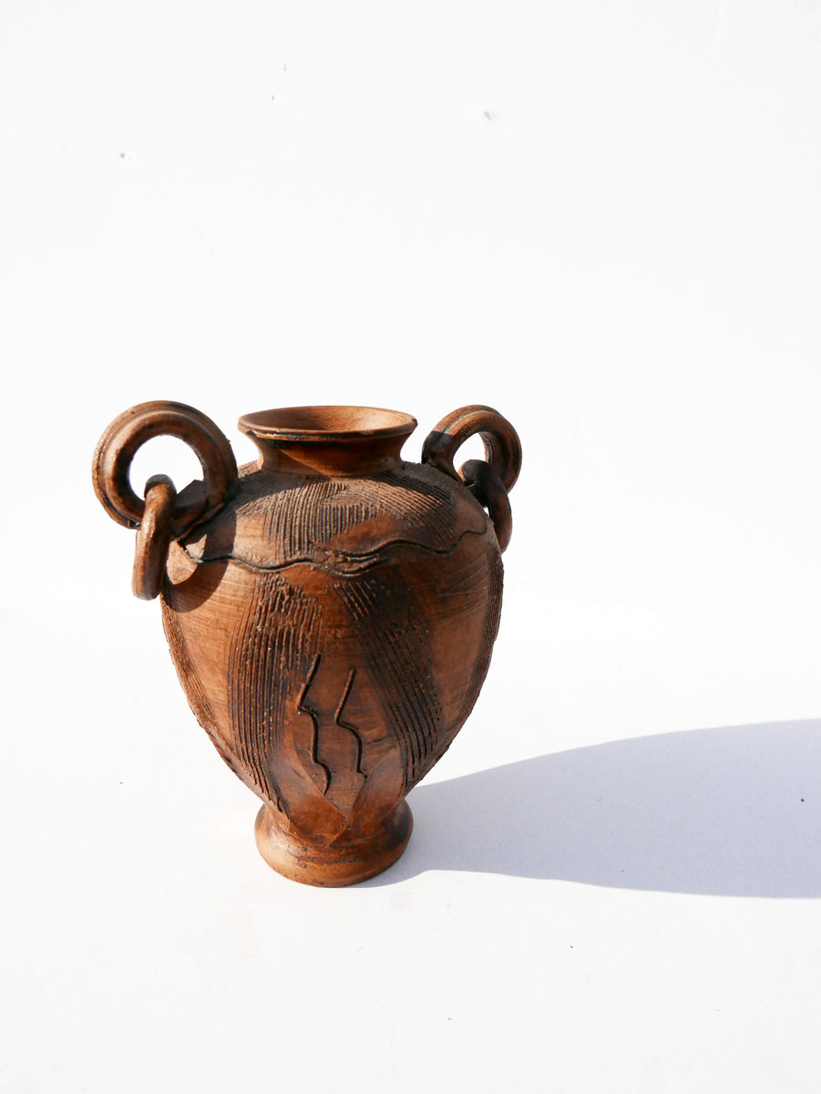 Vintage Mini Pottery Amphora – Vantage Living